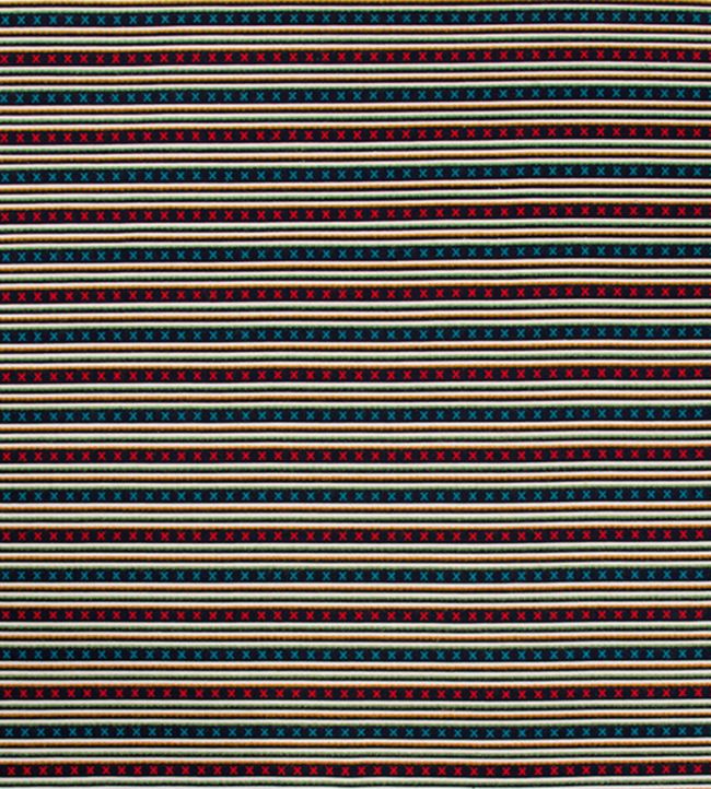 Criss Cross Fabric in Indigo by Kit Kemp for Christopher Farr Cloth ...