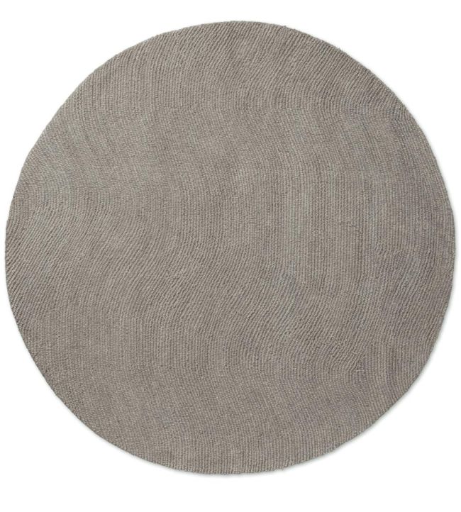 Decor Echo Round Rug in Pebble by Brink & Campman | Jane Clayton