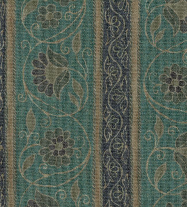 Derwent Fabric in Indigo & Ocean by Titley and Marr | Jane Clayton