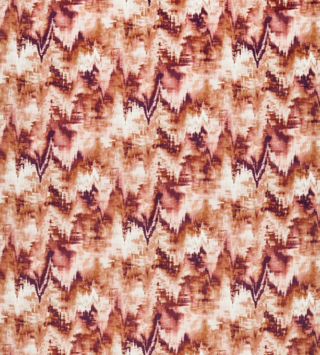 Distortion Fabric in Rosewood Clay by Harlequin | Jane Clayton