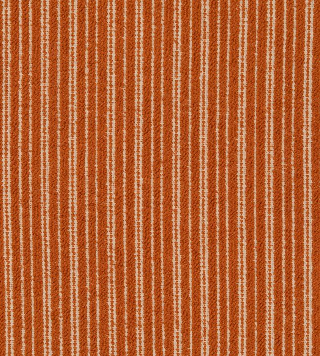 Divide Fabric in Orange by And Objects for Christopher Farr Cloth ...