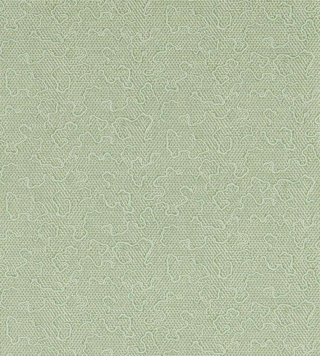 Domino Paper Wallpaper in Eau De Nil by Zoffany | Jane Clayton