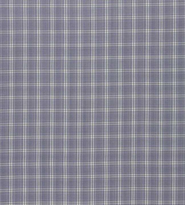 Dunsford Plaid Fabric in Iris by William Yeoward | Jane Clayton