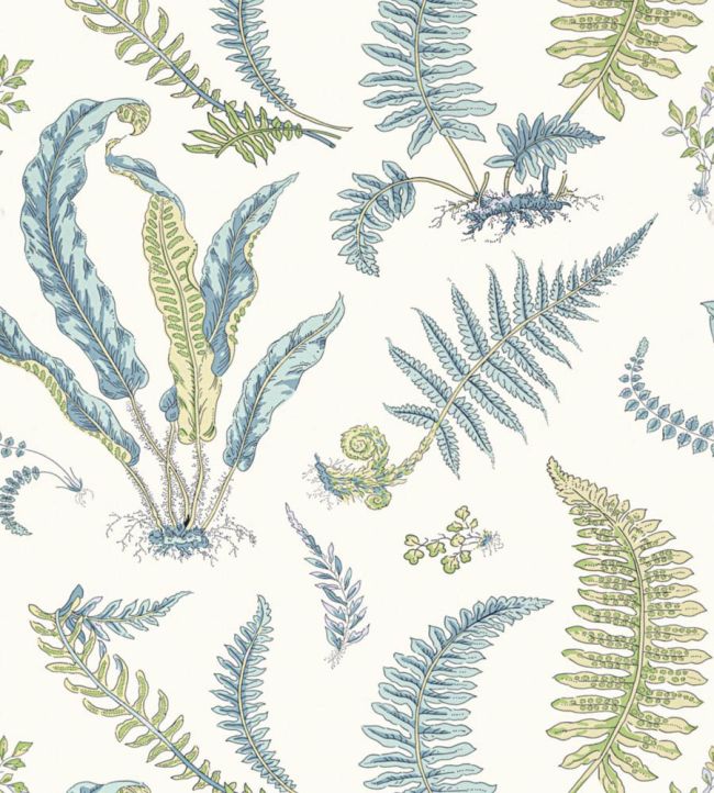 Elsie De Wolfe Wallpaper in Beach Glass by Scalamandre | Jane Clayton