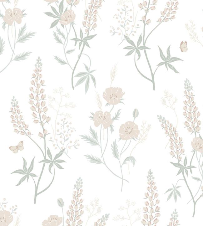 Emma Wallpaper in Pastel by Sandberg | Jane Clayton