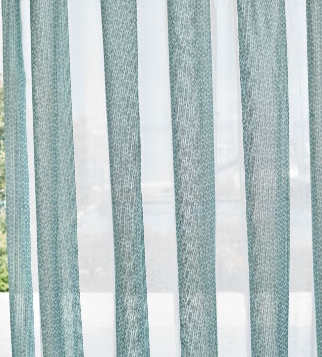 Ether Fabric in Chalk/Celestial by Harlequin | Jane Clayton