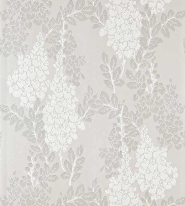 Wisteria Wallpaper by Farrow & Ball in Skimming Stone | Jane Clayton