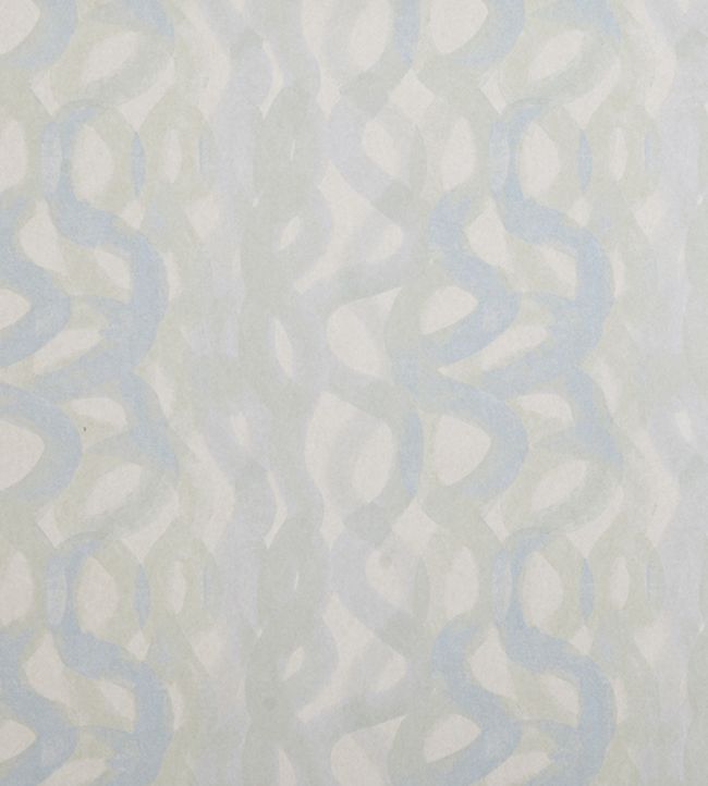 Fathom Wallpaper in Sky by Christopher Farr Wallpaper | Jane Clayton
