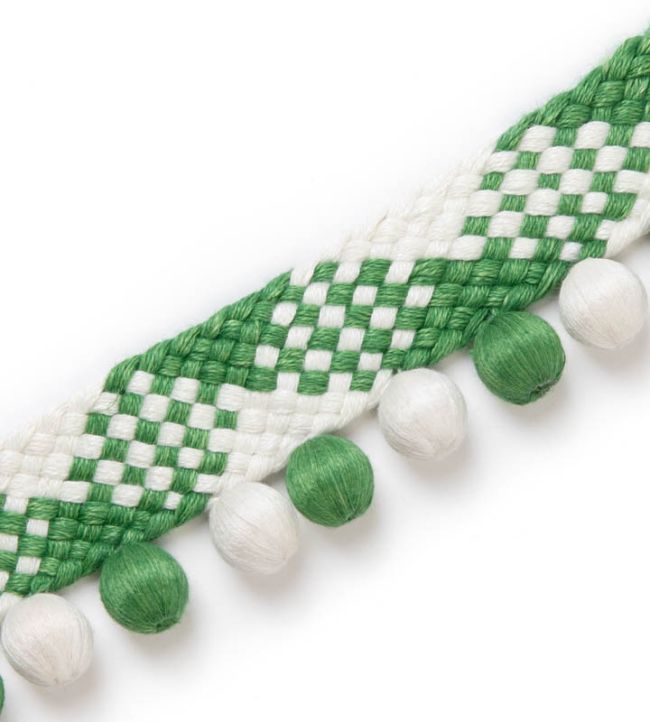 Festoon Tape Trimmings in Green by Christopher Farr Cloth | Jane Clayton