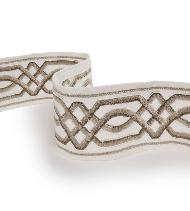 Fete Key Braid Trimmings in Mineral by James Hare | Jane Clayton