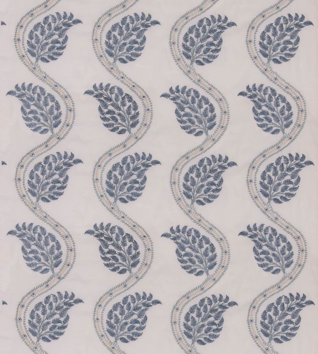Filkins Fabric in Blue by GP & J Baker | Jane Clayton