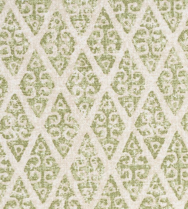 Finlo Fabric in Leaf by Jane Churchill | Jane Clayton