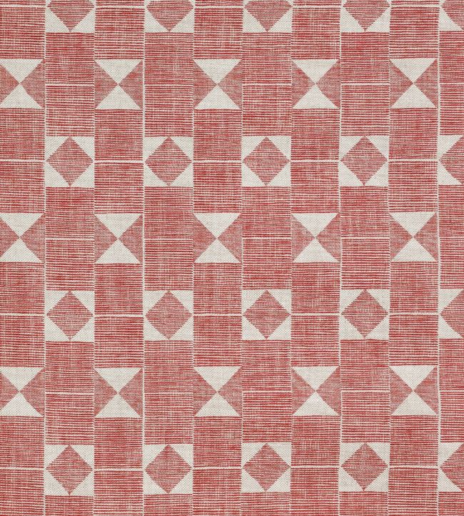 Flag Fabric in Red by Fermoie | Jane Clayton