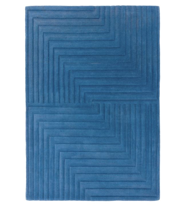 Form Rug by Asiatic in Blue | Jane Clayton