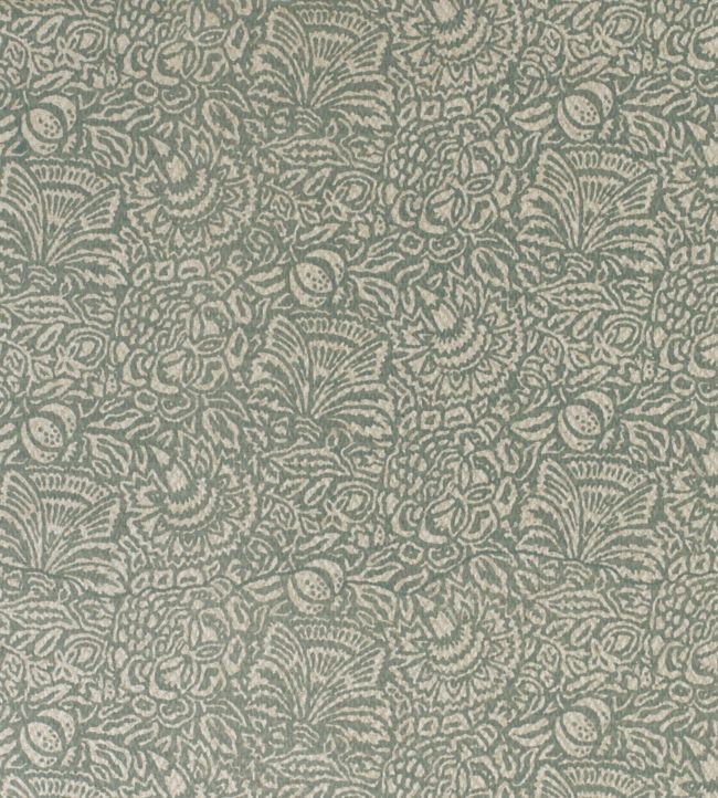Gardyne Fabric in Sage Green by James Hare | Jane Clayton