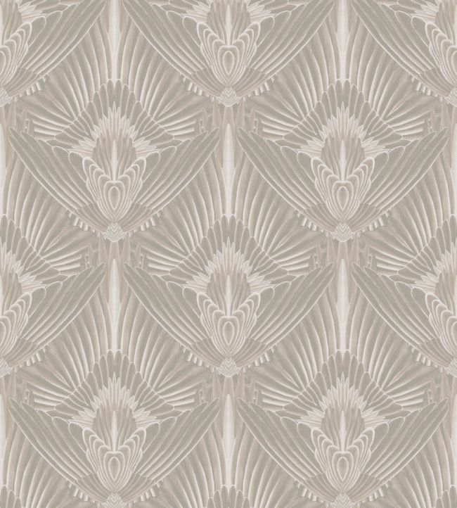 Gershwing Wallpaper in Dove by Divine Savages | Jane Clayton
