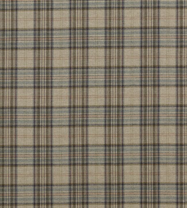 Victoria Plaid Fabric by GP & J Baker in Soft Jade | Jane Clayton