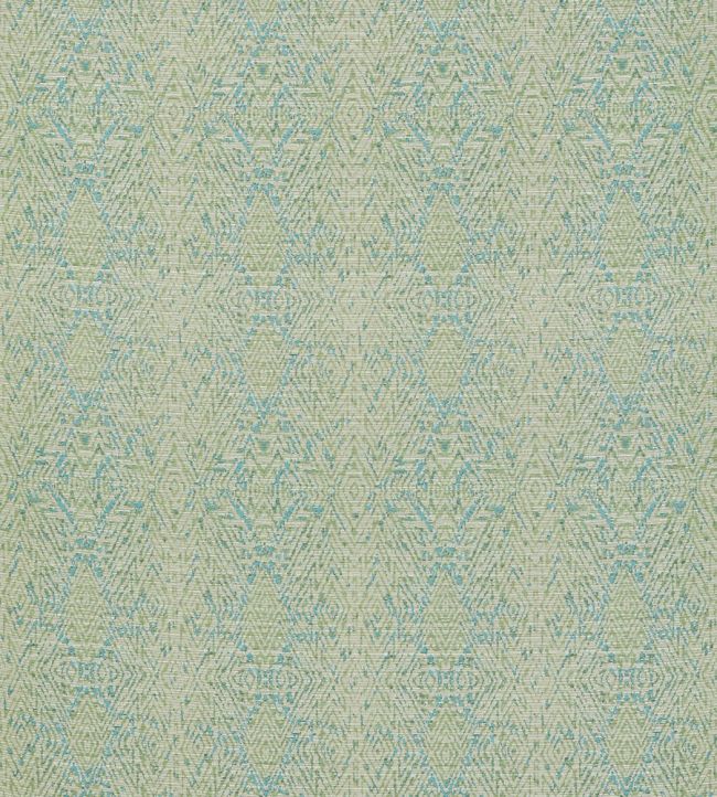 Hansha Fabric in Kelly/Lagoon by Harlequin | Jane Clayton