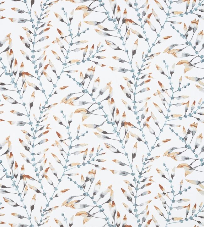 Chaconia Fabric in Amber/Slate by Harlequin | Jane Clayton