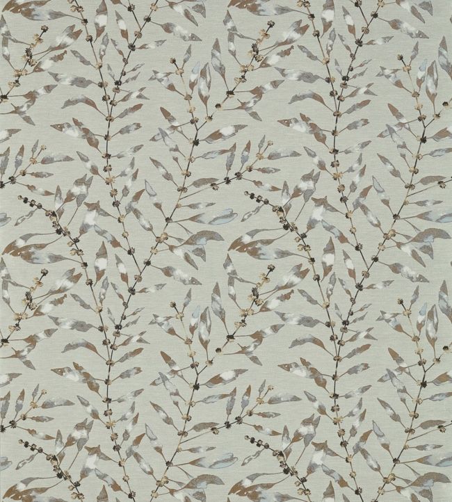 Chaconia Fabric in Brass/Ink by Harlequin | Jane Clayton