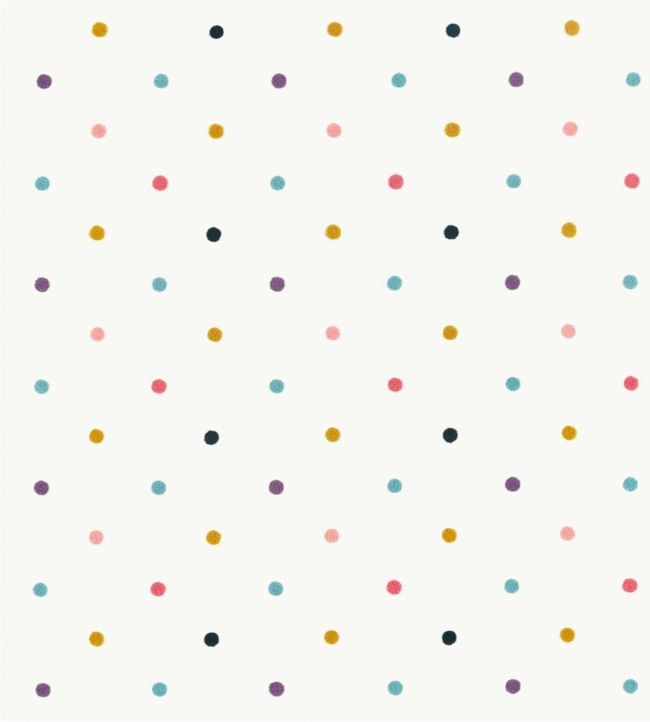 Bon Bon Fabric in Raspberry/Grape/Sunflower/Blueberry by Harlequin ...