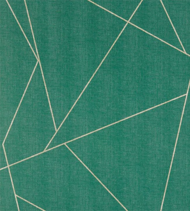 Parapet Wallpaper in Emerald by Harlequin | Jane Clayton