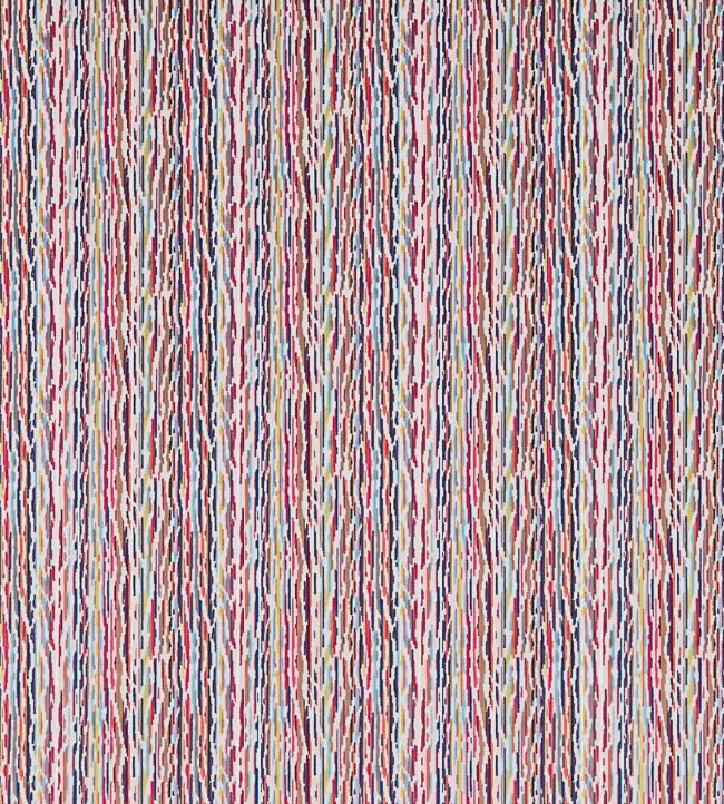 Nuru Fabric in Cinnamon/Indigo/Ivory by Harlequin Contract | Jane Clayton