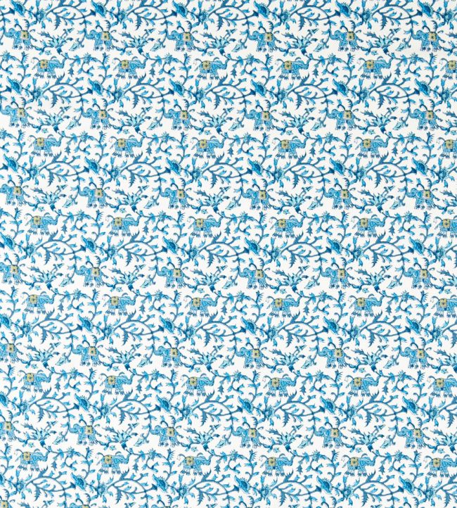 Hathi Fabric in Cobalt by Clarke & Clarke | Jane Clayton