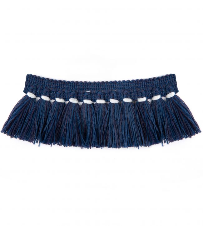 Hula Fringe Trimmings in Azzurro by Christopher Farr Cloth | Jane Clayton