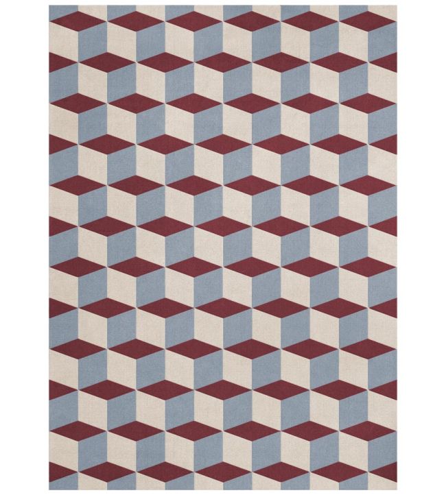 Illusion Rug in Mulberry Sky by Layered | Jane Clayton