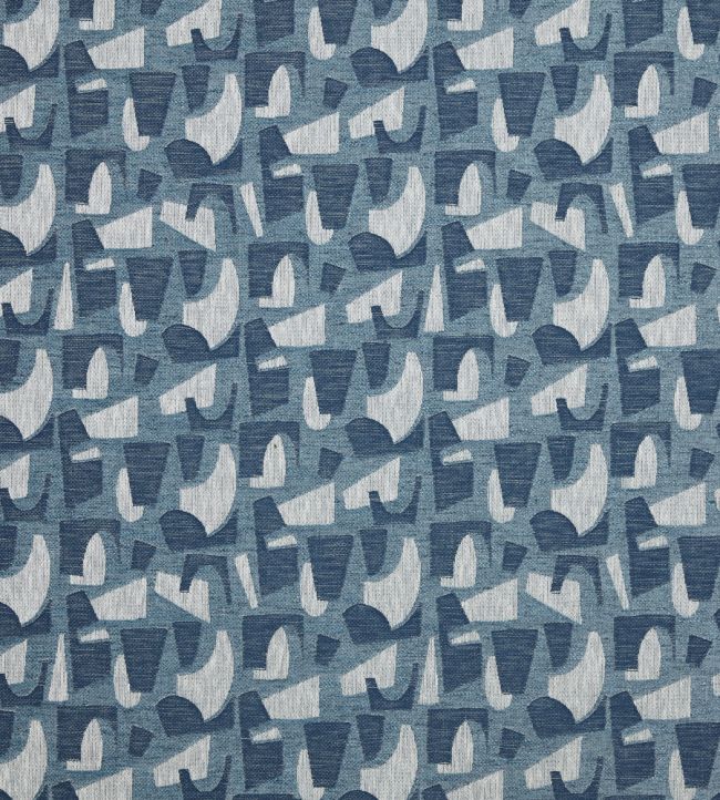 Jennings Fabric in Cobalt by Prestigious Textiles | Jane Clayton