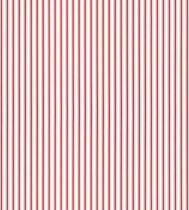 Johnson Stripe Wallpaper in Peppermint by Scalamandre | Jane Clayton