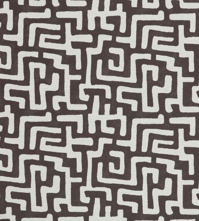 Kinamba Fabric by Kai in Ebony | Jane Clayton