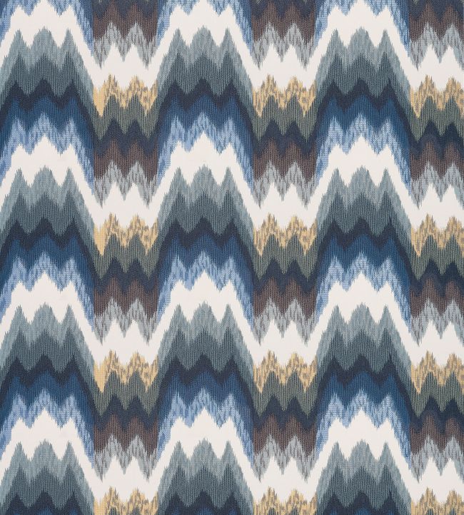 Kamut Embroidery Fabric in Winter by Anna French | Jane Clayton