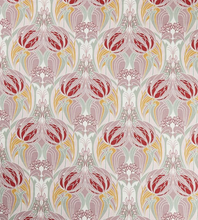 Katherine Nouveau in Emberton Linen Fabric in Lacquer by Liberty | Jane ...