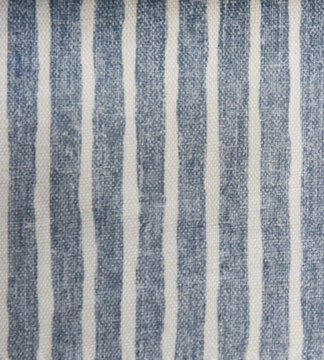 Kerala Stripe Fabric in Prussian by Titley and Marr | Jane Clayton