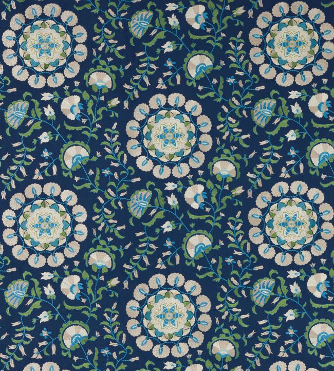 Koti Fabric in Outremer by Manuel Canovas | Jane Clayton