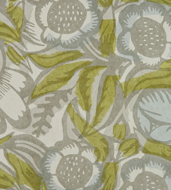 La Foret Wallpaper in Fennel by Raoul Dufy for Christopher Farr Cloth ...