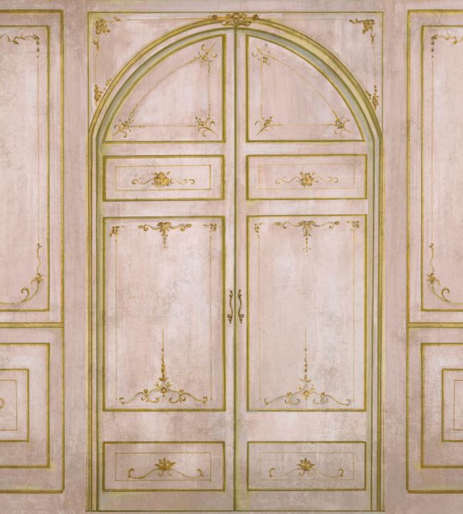 Lao Zi Wallpaper mural in Rose by Coordonne | Jane Clayton