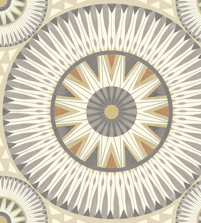 Large Ellipse Wallpaper in Fossil by Ohpopsi | Jane Clayton
