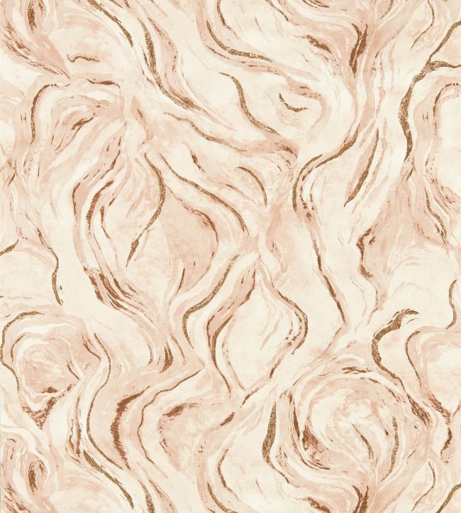 Lavico Wallpaper in Blush by Clarke & Clarke | Jane Clayton