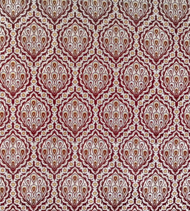 Les Grenades Fabric in Cramoisi by Lelievre | Jane Clayton