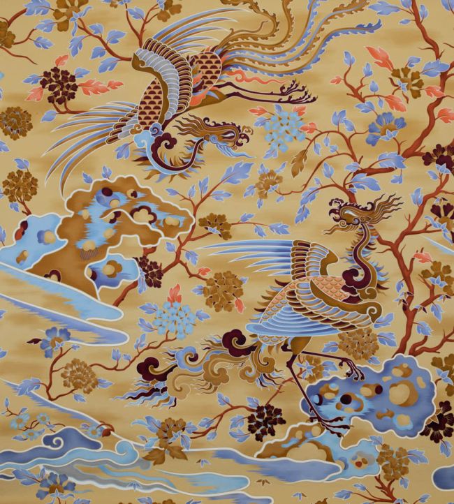 Les Songes Fabric in Miel by Lelievre | Jane Clayton