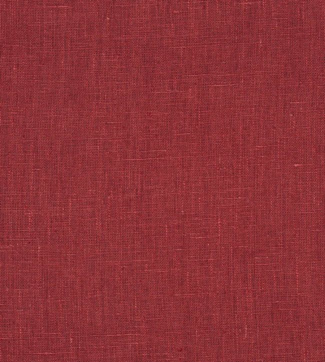 Light Weight Plain Linen Fabric in Anniversary Volga Red by Volga Linen ...