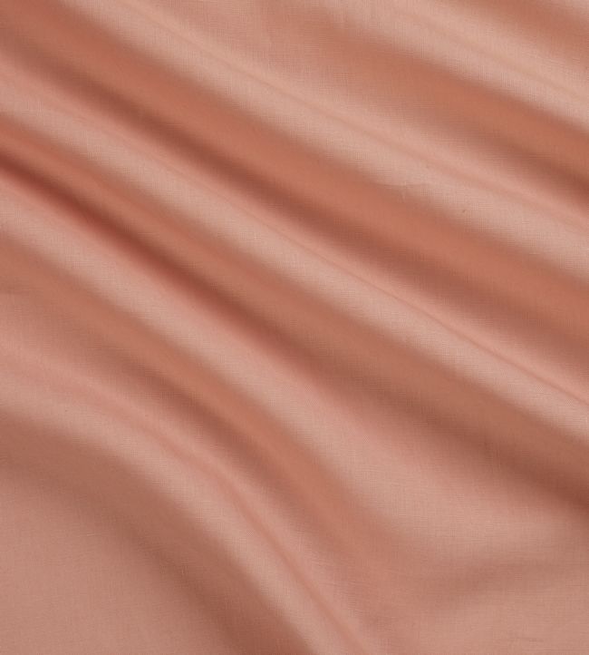 Lismore Linen Fabric in Pink Coral by James Hare | Jane Clayton