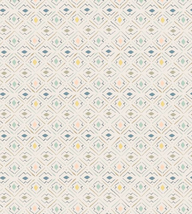 Lulu Wallpaper in Jade Rose by Parker & Jules | Jane Clayton
