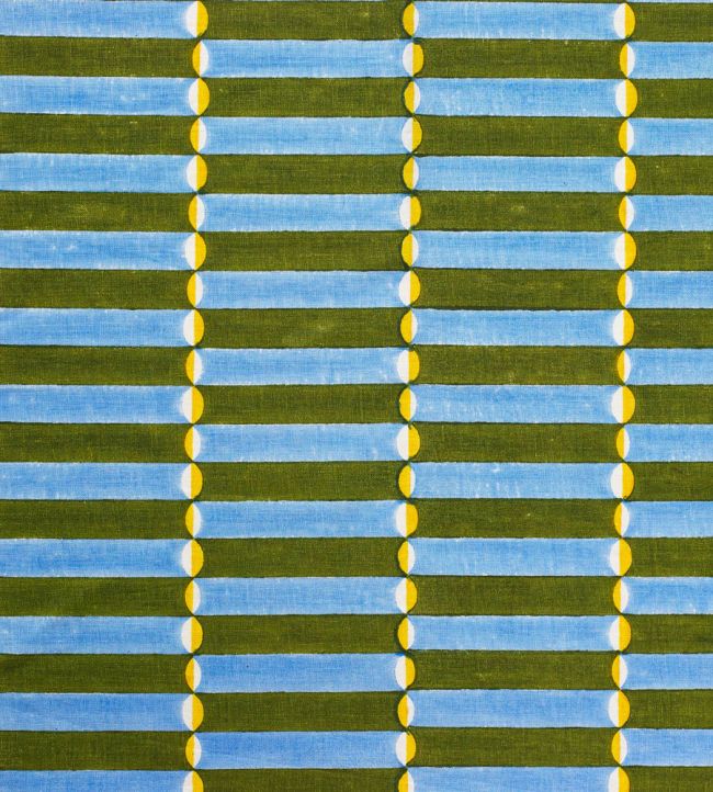 Luna Fabric in Khaki by Molly Mahon | Jane Clayton