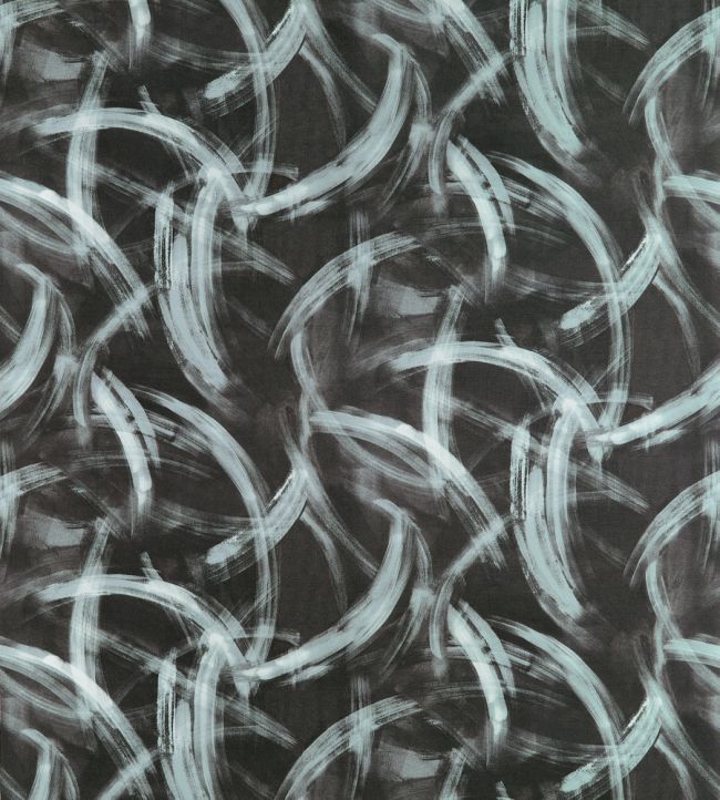 Magnus Fabric in Charcoal by Thibaut | Jane Clayton