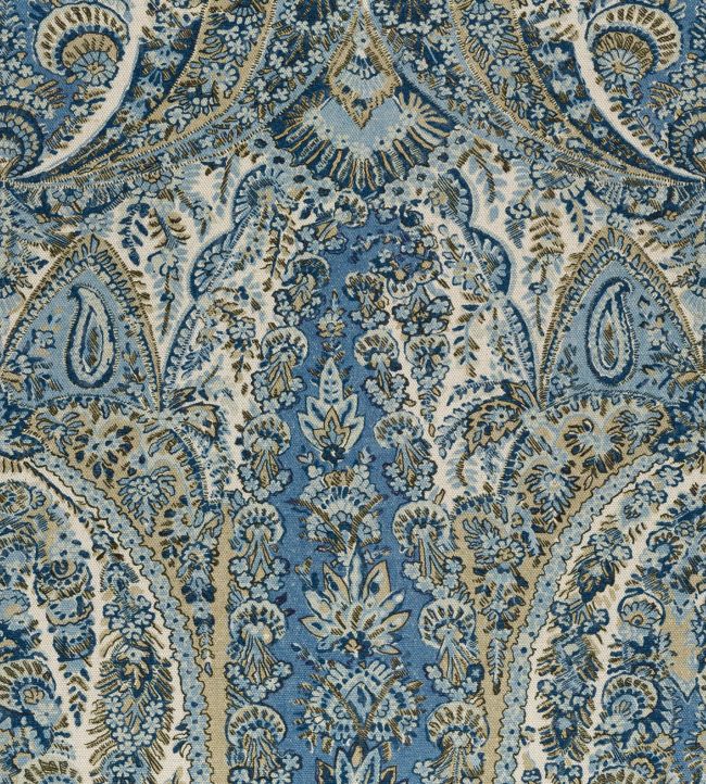 Mahara Fabric in Blue by Travers | Jane Clayton