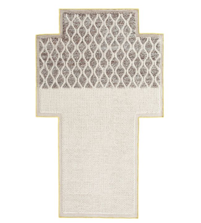 Mangas Space Rhombus Rug in Ivory by GAN | Jane Clayton